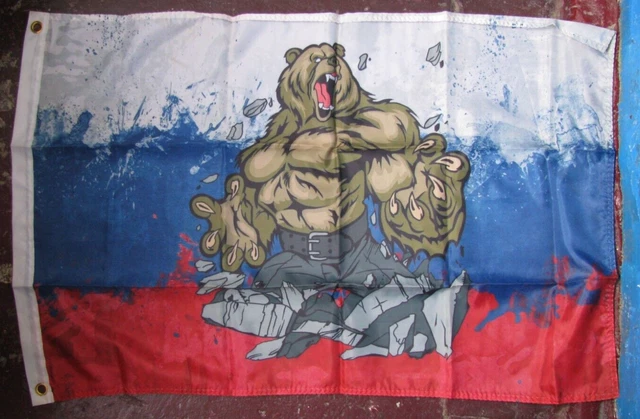 ORIGINAL RUSSIAN ARMY flag Banner - Trophy War in Ukraine £85.36 ...