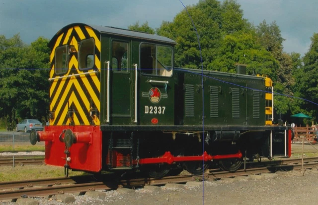 CLASS 04 TRAIN Loco Photo Diesel D2337 Picture Br Shunter Railway ...
