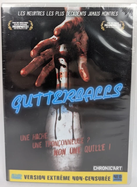 GUTTERBALLS - FRENCH Language Horror Comedy Film - DVD - Brand New ...