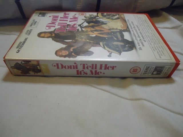 DON'T TELL HER It's Me - VIDEO VHS TAPE PAL - Steve Guttenberg, Jami ...