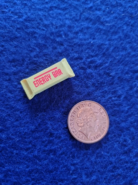 MONSTER HIGH BARBIE Miniature Doll House Energy Bar Chocolate Snack ...