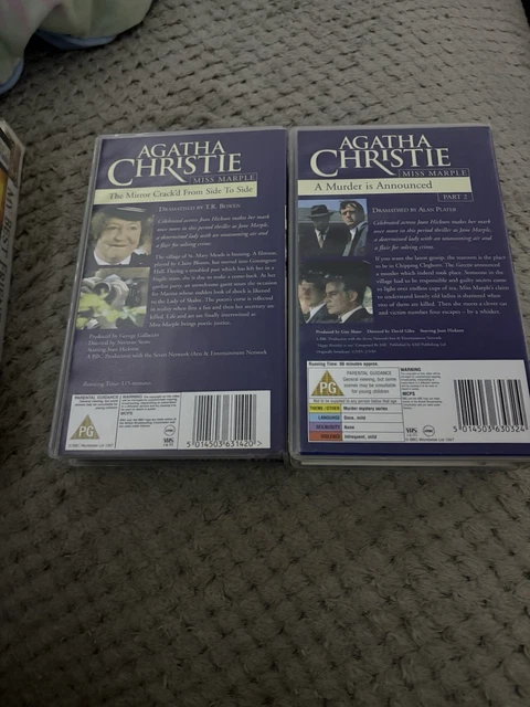 2X AGATHA CHRISTIE Vhs £2.24 - PicClick UK