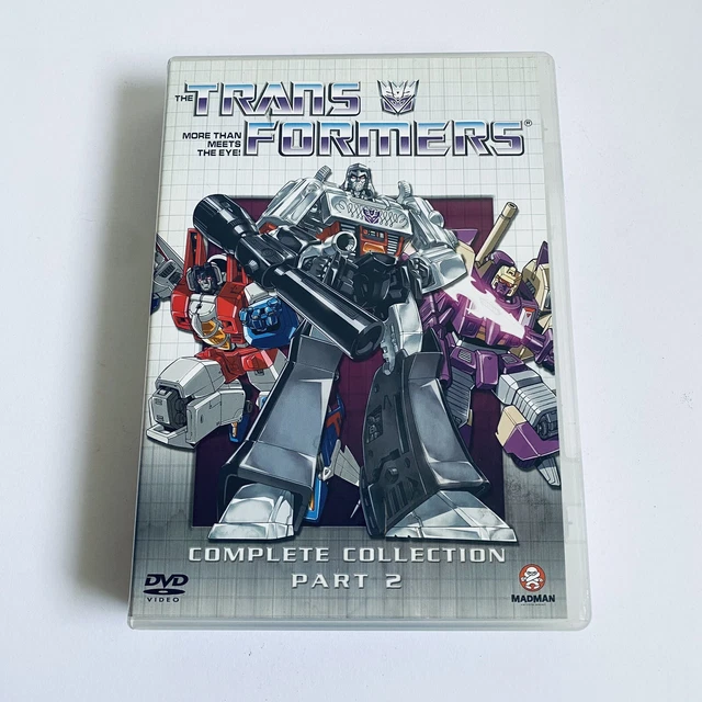 TRANSFORMERS DVD ANIMATED Series Complete Collection Part 2 Box Set ...