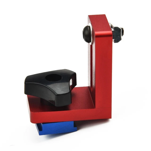 WOODWORKING T SLOT Miter Track Stop Sliding Miter Gauge Fence Connector ...