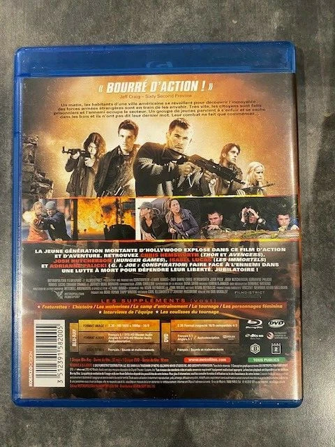 L'AUBE ROUGE - film en blu-ray zone B - CHRIS HEMSWORTH et JEFFREY DEAN ...