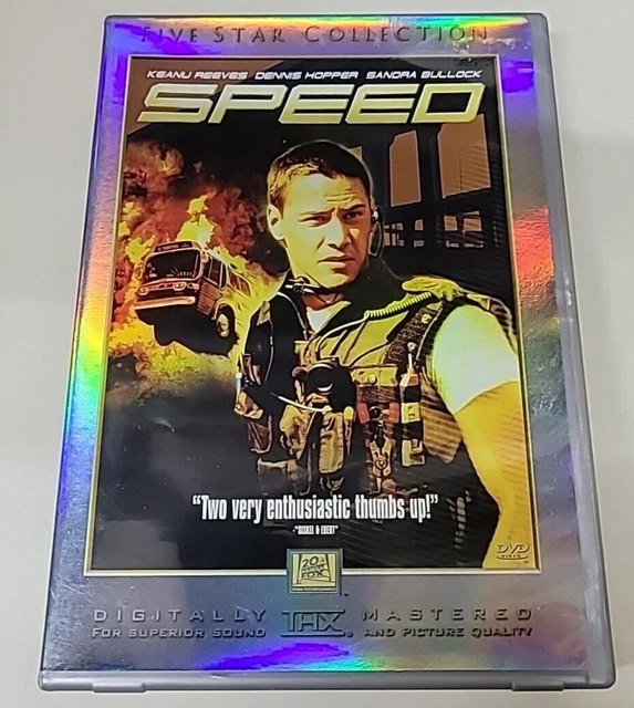 SPEED KEANU REEVES Sandra Bullock Five Star Collection DVD $9.99 - PicClick