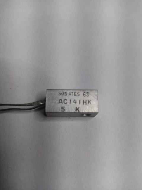 AC141K AC141 K Transistor Germanio GE-NPN 18V 1,2A 0.72 W new old stock ...