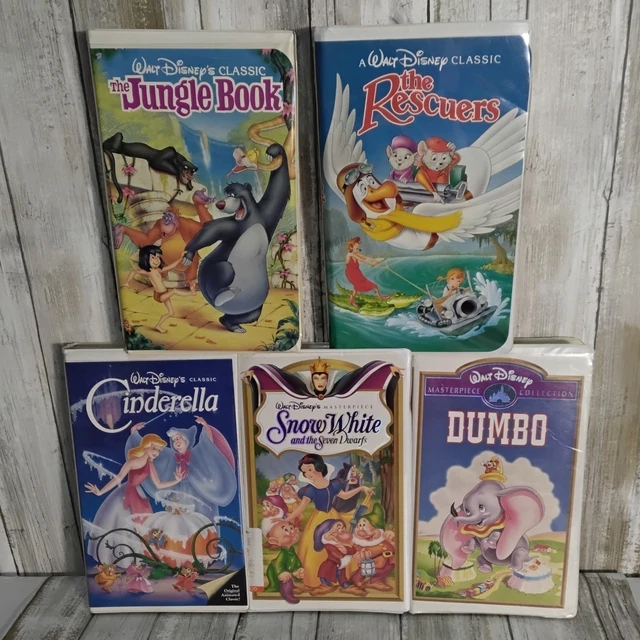 VINTAGE 1996 GOLD Collection of Walt Disney Classic VHS Movies £79.46 ...