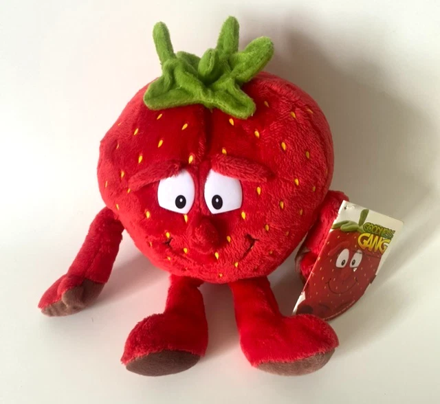 GOODNESS GANG SOPHIE Strawberry Co Op Soft Plush Toy Fruit with Tag VGC ...