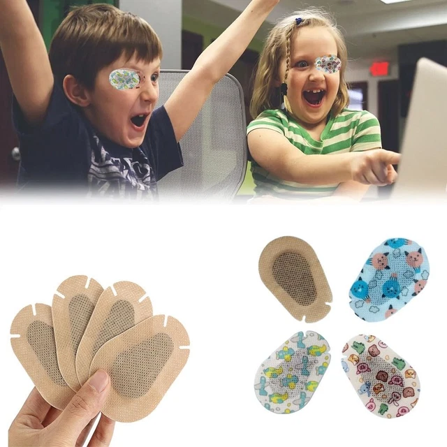 FIRST AID KIT Sterile Eye Pad Band Aid Skin Color Children Kids Adults ...