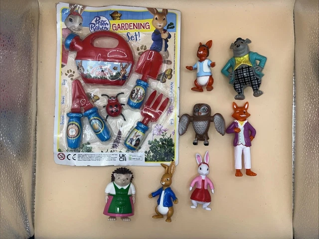 PETER RABBIT MAGAZINE Figure Toy Playset CBeebies Old Brown Sammy ...