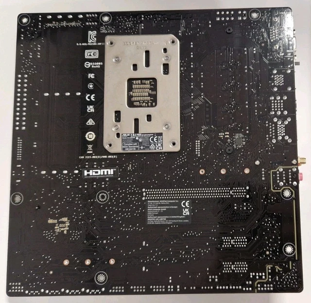 ASUS PRIME B650M-A WiFi II AMD AM5 Micro-ATX Motherboard (DDR5, PCIe 5. ...