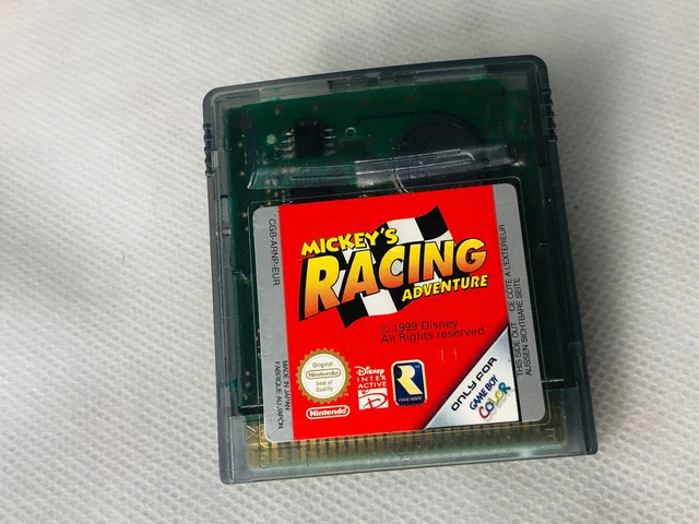 MICKEYS RACING ADVENTURE Disney Nintendo Game Boy Color Cart Only Video ...