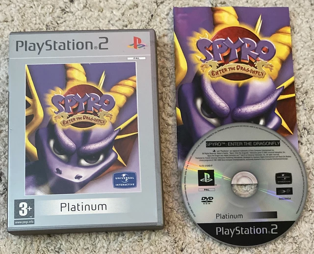 SPYRO : ENTER The Dragonfly - PlayStation 2 - PS2 - PAL - TESTED £6.49 ...