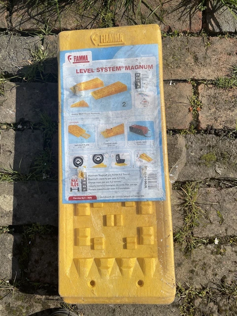 FIAMMA LEVEL SYSTEM Magnum Levelling Ramps 8 Ton Heavy Duty Caravan ...