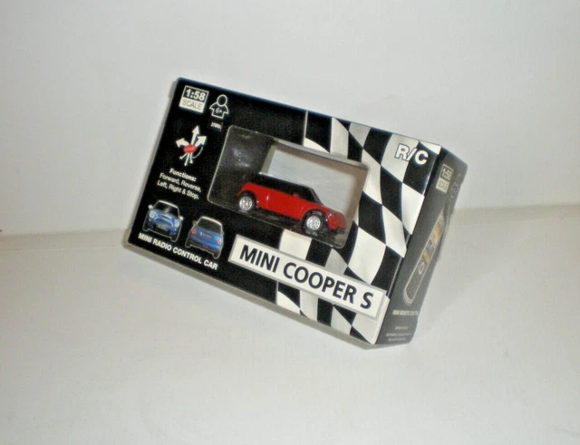 RASTAR RADIO CONTRO1 1/58 Scale MINI COOPER S RED - BNIB £16.14 ...