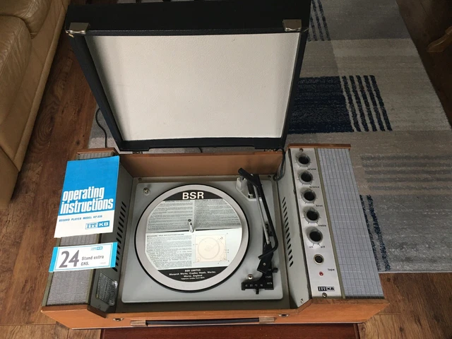 ITT-KB EARLY TRANSISTORISED Autochange Stereo Record Player £30.00 ...