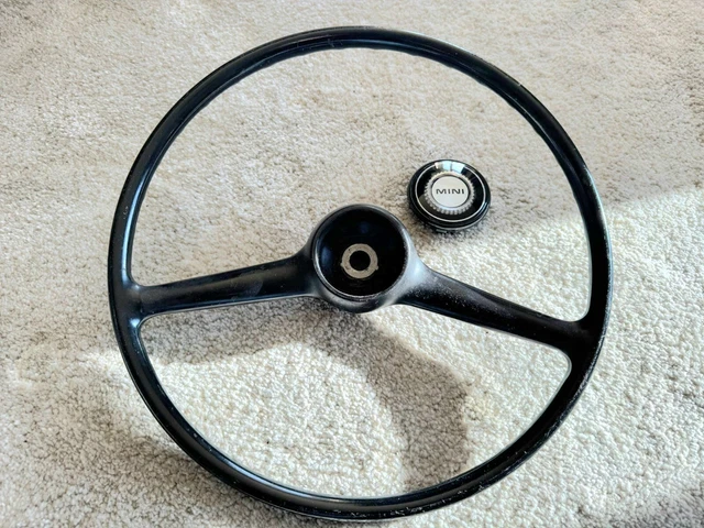 CLASSIC MINI MK2 / MK3 Steering Wheel £95.00 - PicClick UK