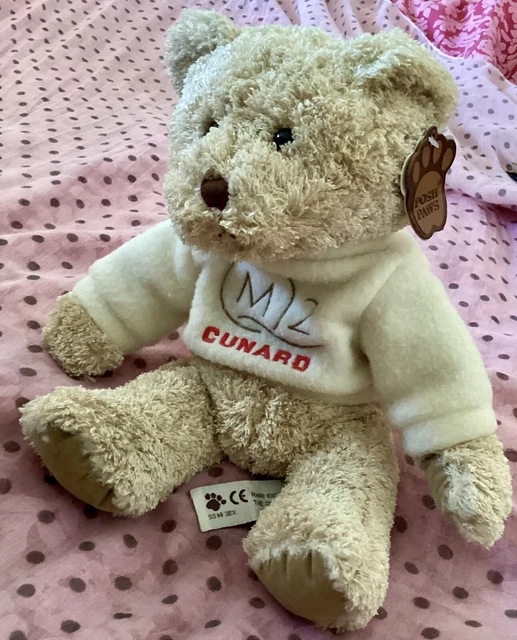 POSH PAWS CUNARD Teddy QM2 Queen Mary 2 11” BNWT £6.50 - PicClick UK