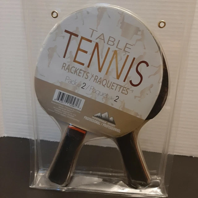 NEW TABLE TENNIS Rackets * 2 Pack * Professional Northvale Sport Ping ...