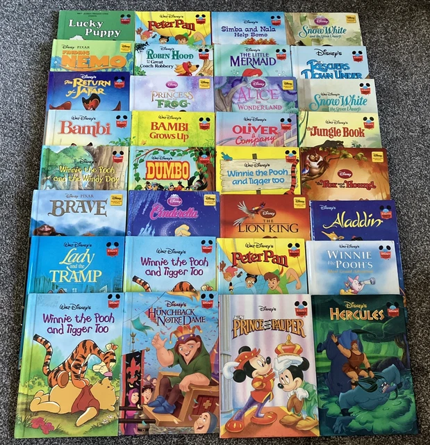 DISNEYS WONDERFUL WORLD Of Reading Book Collection X 32 Books Hardback ...