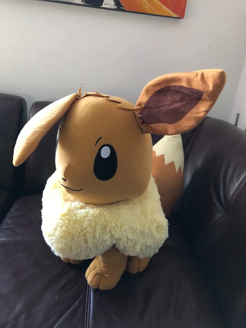 LARGE 50CM+ POKÉMON Eevee Plush Toy £26.70 - PicClick UK