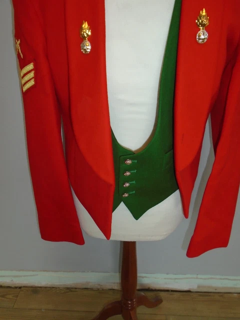 ROYAL WELSH MENS Mess Dress Uniform British Army Chest Approx 92Cm EUR 143,32 - PicClick FR
