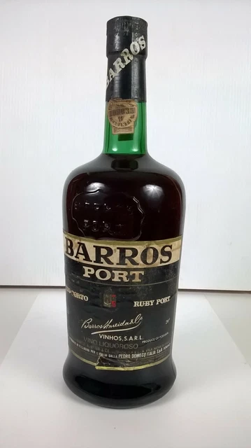 VINO PORTO BARROS Ruby Port Vintage Portugal Vino Liquoroso 109035 EUR 50,00 - PicClick IT