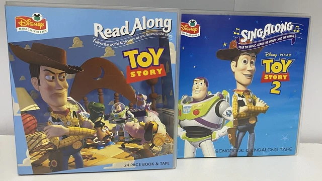 VINTAGE DISNEY TOY Story Read Along Toy Story 2 Sing Along Book ...