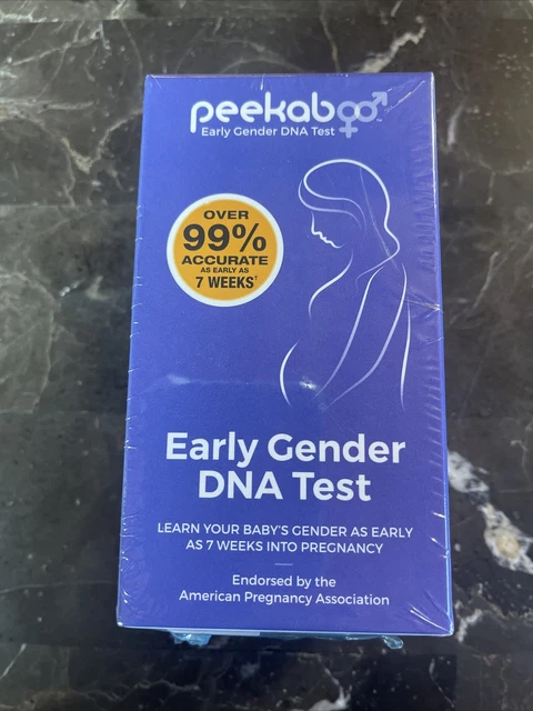 PRUEBA DE ADN de revelación de género de detección temprana Peekaboo $59 ¡SE REQUIERE TARIFA DE ...