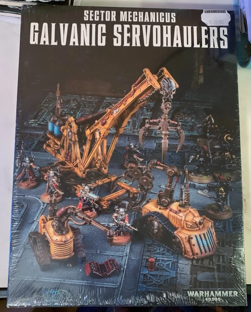 WARHAMMER 40K GALVANIC Servohaulers Crane Sector Mechanicus Terrain £66 ...