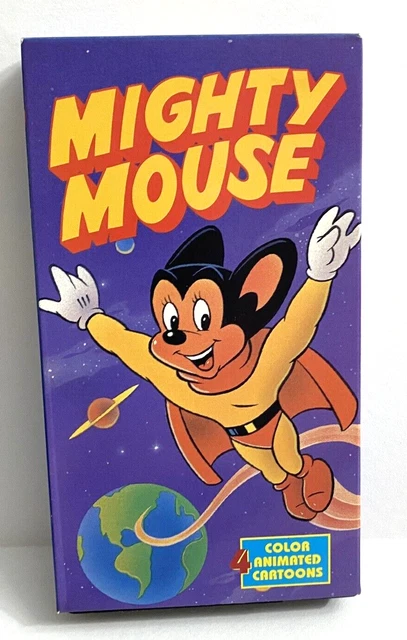 MIGHTY MOUSE (VHS, 1993) GoodTimes Kids Klassic £7.50 - PicClick UK