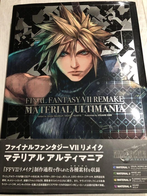 FF7R FINAL FANTASY VII Remake Material Ultimania Japon EUR 102,88 ...