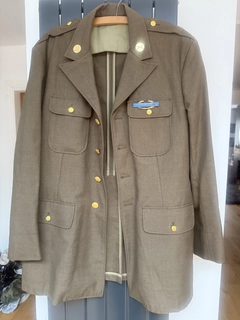 WW2 US ARMY Enlisted Mans Jacket Class A Uniform Reproduction Airborne ...