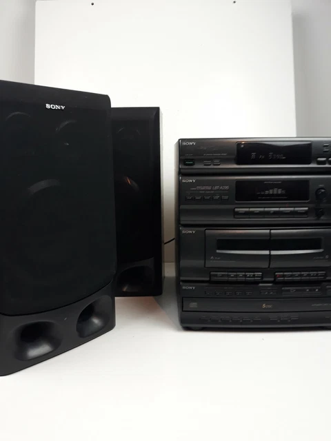 SONY LBT-A295 STEREO HiFi System 5 CD changer + Sony Speakers £65.00 ...