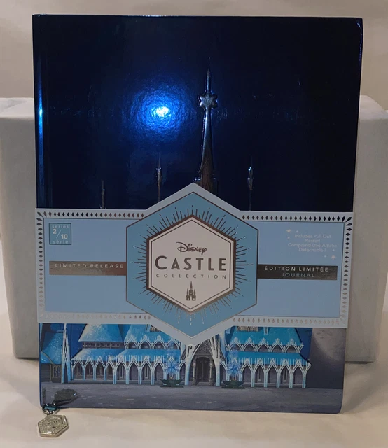 DISNEY CASTLE COLLECTION Frozen Castle Journal Limited Release 2/10 $41 ...