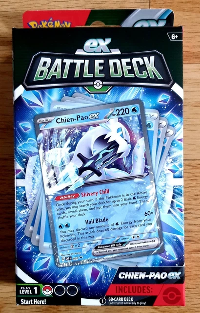 POKÉMON TCG: BATTLE Deck 2023 Chein-pao EX. Brand New And Sealed EUR 1 ...