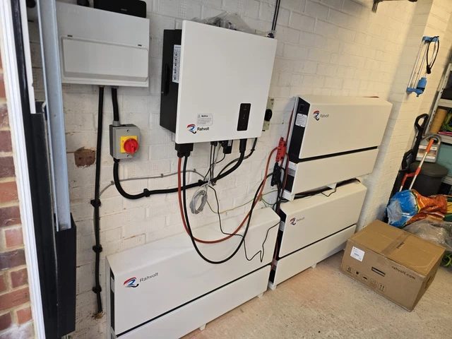 RAHVOLT HYBRID INVERTER + 7KW LifePO4 Battery For Solar / PV - NEW KIT ...