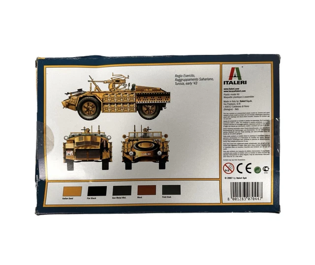 ITALERI 1/72 CAMIONETTA AS 42 Sahariana N. 7044 EUR 14,00 - PicClick DE