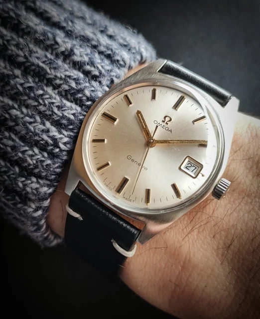 OROLOGIO OMEGA GENEVE Steel Case Calibro 613 17 Jewel Meccanico Vintage 135.041 EUR 699,00 ...