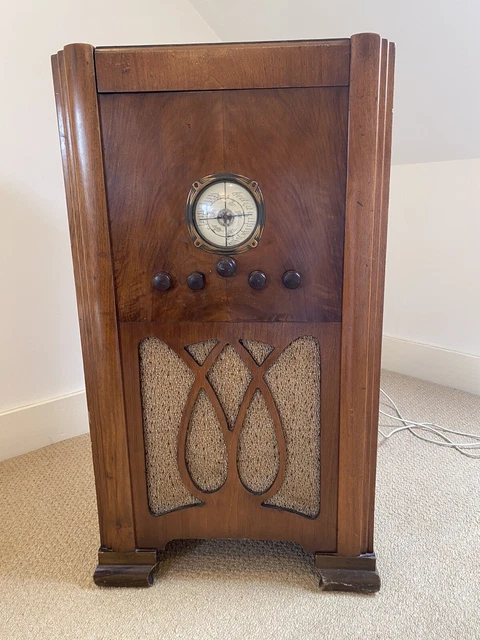 VINTAGE 1920S FERGUSON record player (adapted to play 33s) £100.00 ...