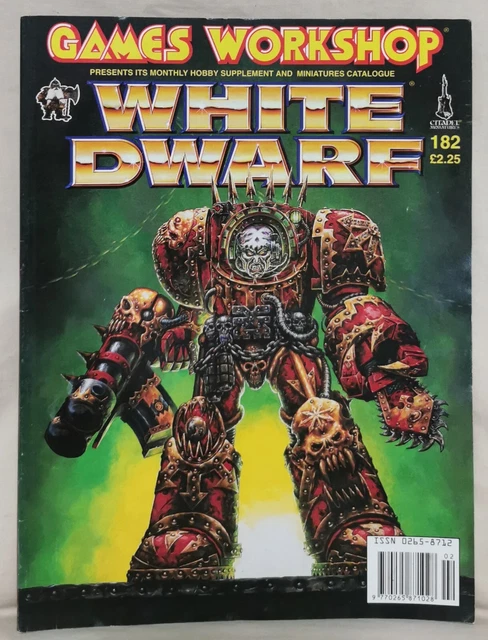 WHITE DWARF MAGAZINE Issue 182 - Warhammer 40K - 1995 £4.90 - PicClick UK