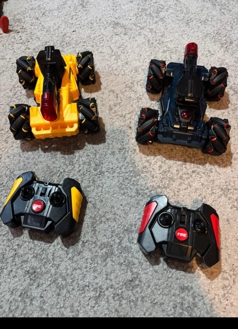 LASER BATTLE HUNTERS Remote Control Laser Tag Cars 2 Pack £16.15 ...