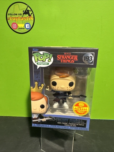 FUNKO POP VINYL Digital Television Stranger Things Freddy as Eddie ...