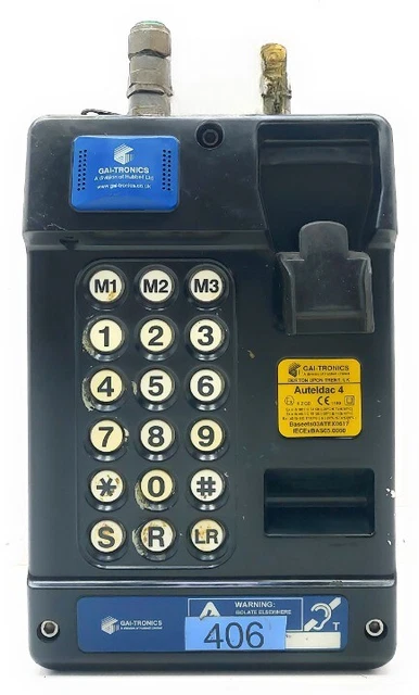 GAI-TRONICS AUTELDAC 4 ATEX Hazardous Area Telephone (Without Receiver ...