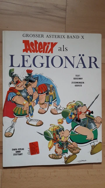 GROSSER ASTERIX BAND X Asterix als Legionär - Z1-2 ORIGINAL ERSTAUFLAGE EUR 15,00 - PicClick DE