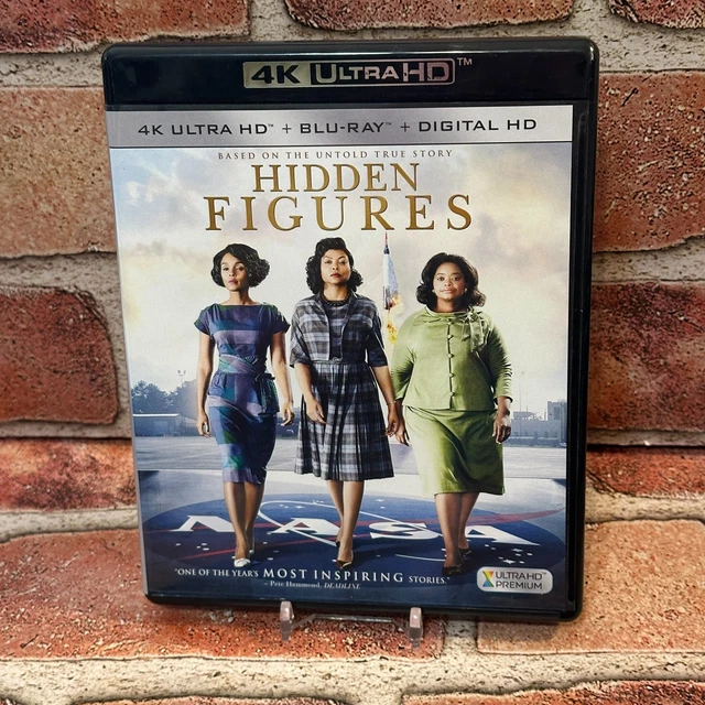 HIDDEN FIGURES 4K UHD/Blu-ray Used Octavia Spencer Taraji P Henson True ...