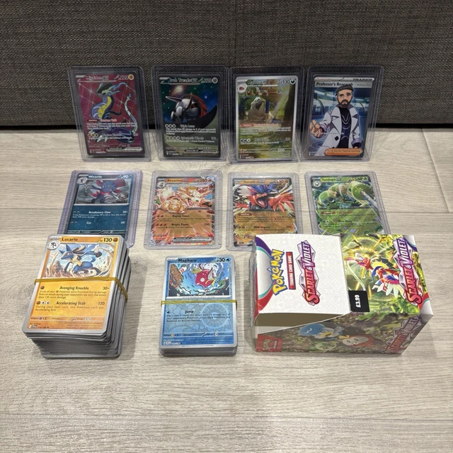 POKÉMON TCG SCARLET & Violet / Phantasmal Flames Bundle Job Lot 210 ...