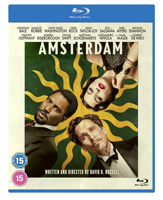 AMSTERDAM (BLU-RAY) MIKE Myers Michael Shannon Andrea Riseborough ...