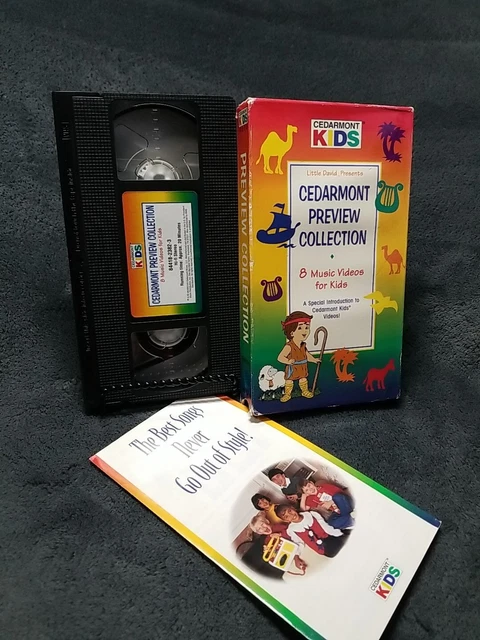 CEDARMONT KIDS - Cedarmont Preview Collection (VHS) 8 Music Videos for ...